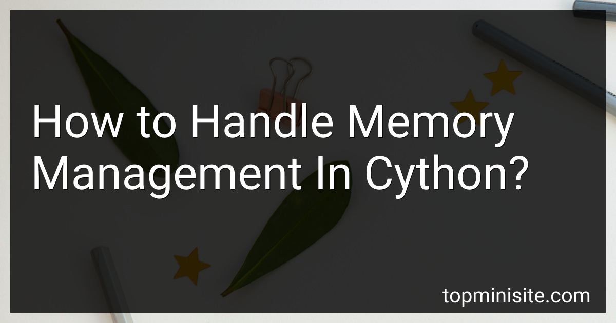 How To Handle Memory Management In Cython In 2024
