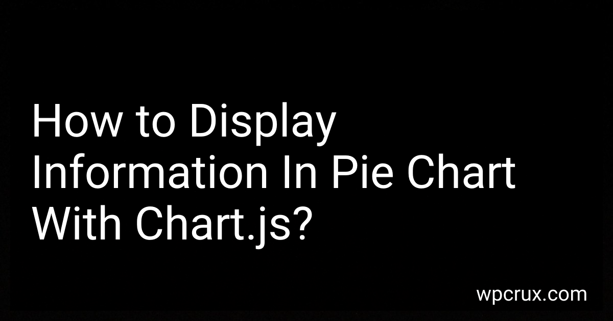 How To Display Information In Pie Chart With Chartjs In 2025 