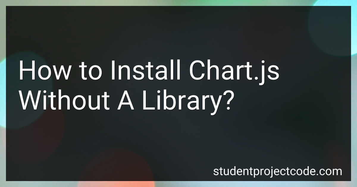 How To Install Chartjs Without A Library In 2024 5349
