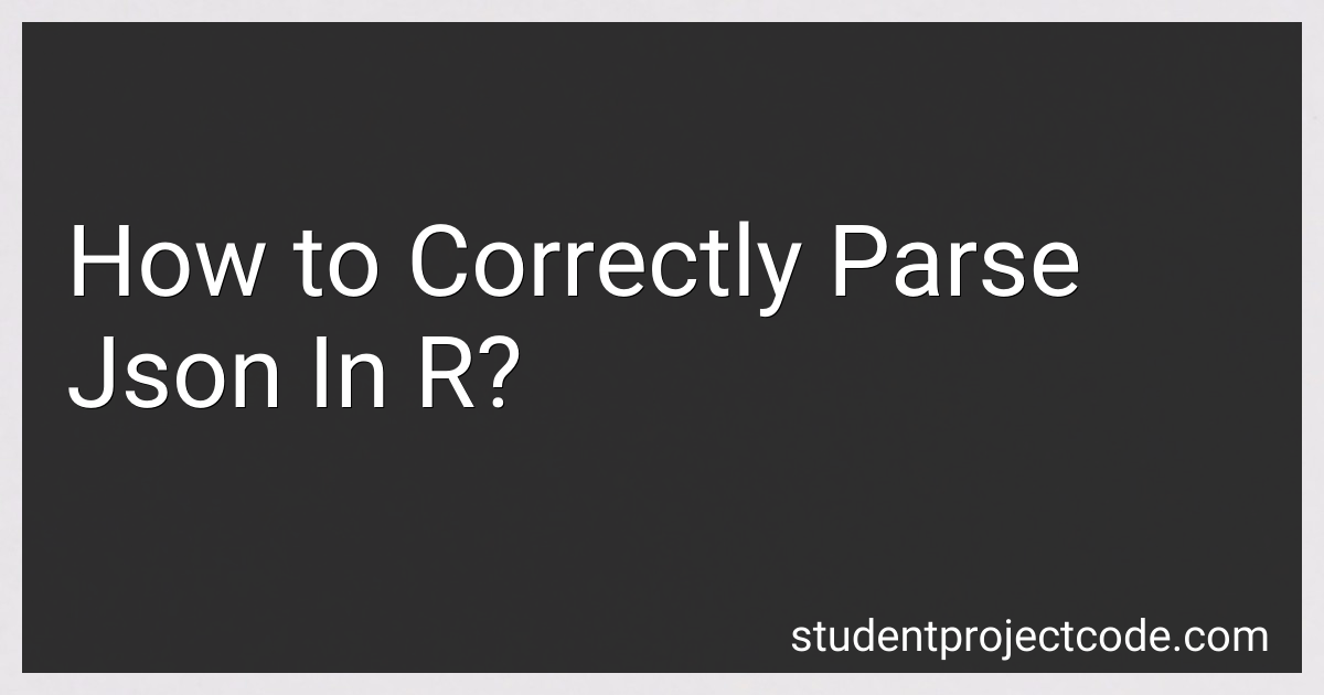 How To Correctly Parse Json In R In 2024