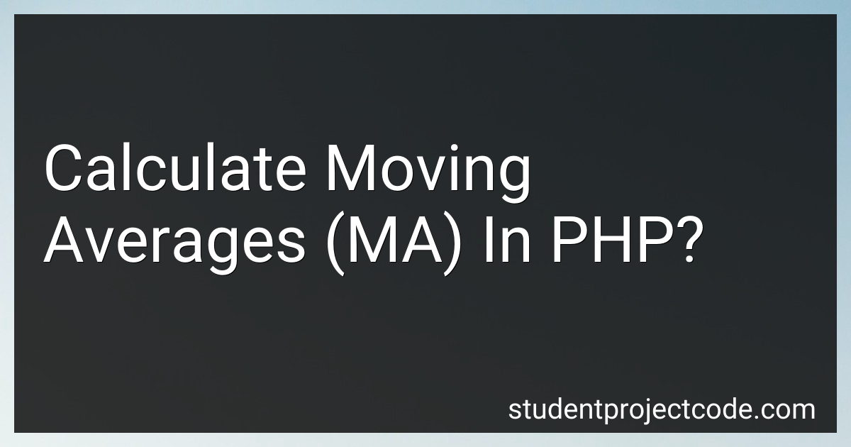 Calculate Moving Averages Ma In Php In 2025