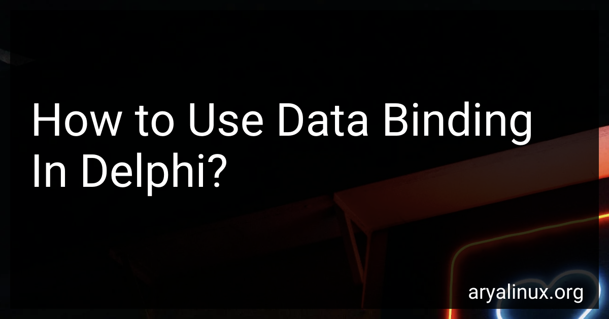 How To Use Data Binding In Delphi In 2024 