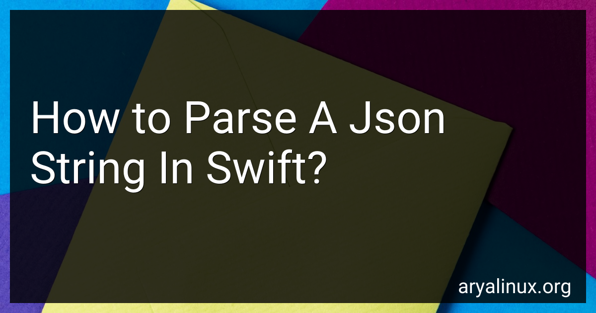 How To Parse A Json String In Swift In 2024 2691