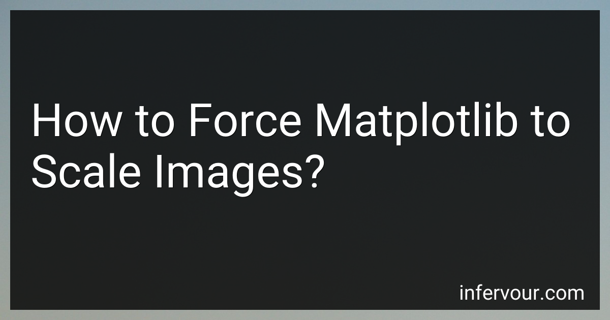 How To Force Matplotlib To Scale Images In 2025
