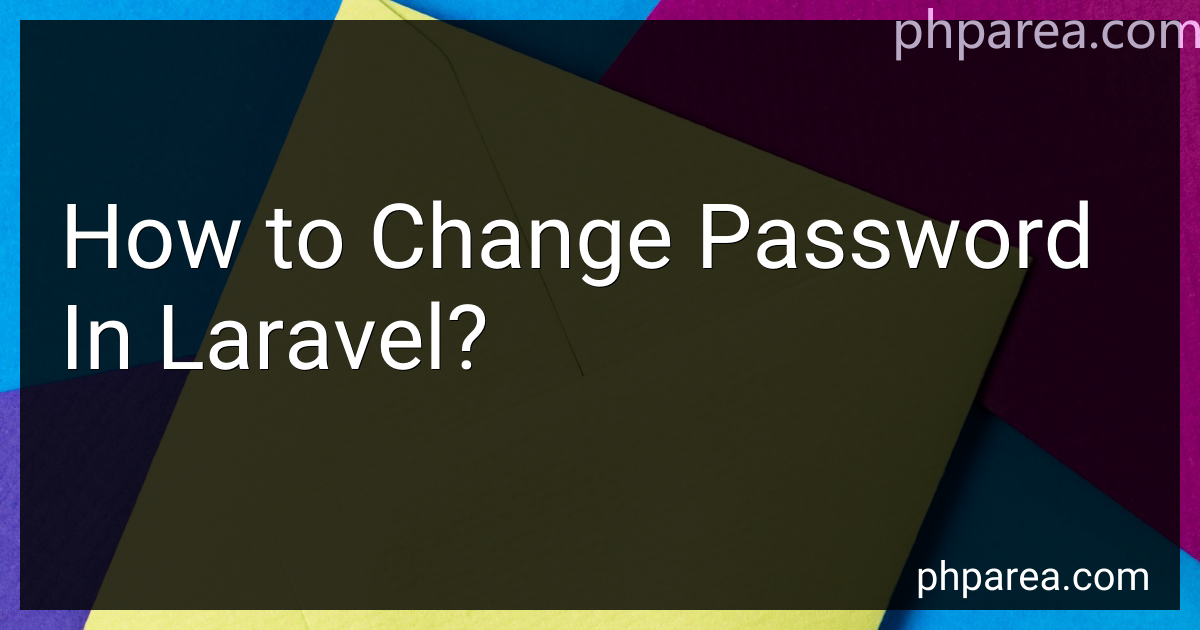 How to Change Password In Laravel in 2024? How to Change Password In Laravel in 2024?